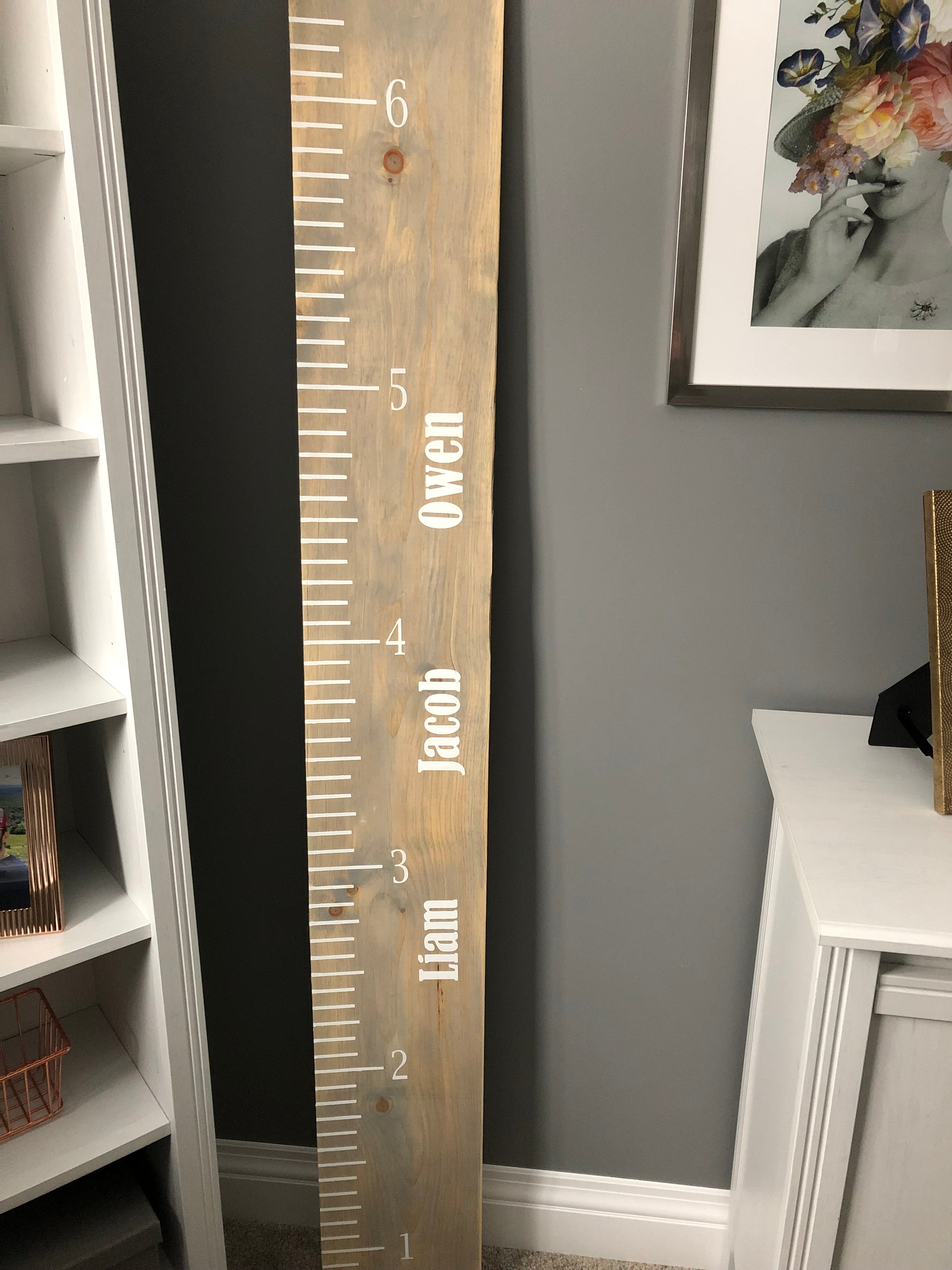 Custom Flat Growth Chart – wegotwoodbycrystal
