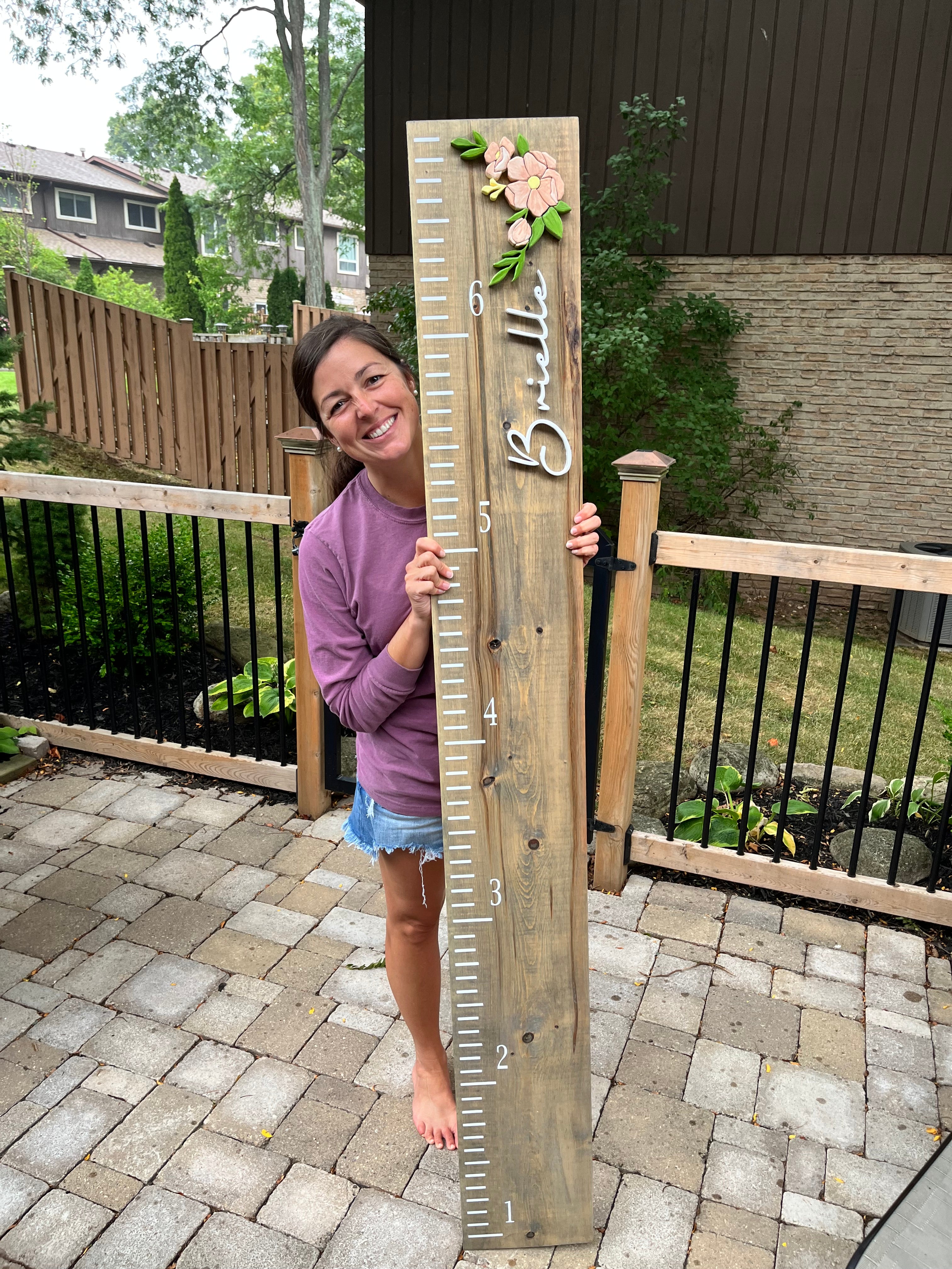 Custom 3D Growth Chart – wegotwoodbycrystal